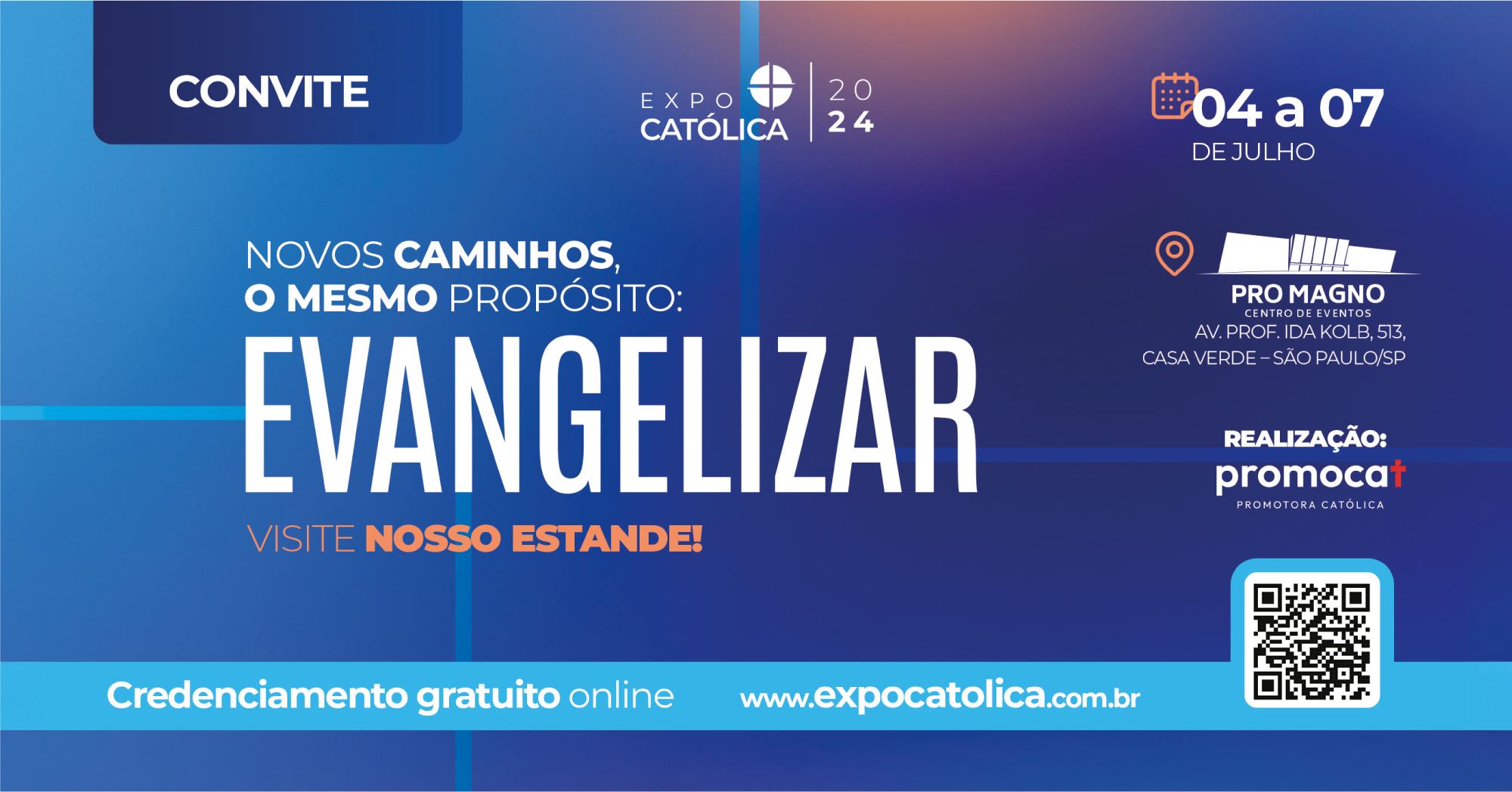 Convite para Expo - expositor - Museu de Arte Sacra de São Paulo